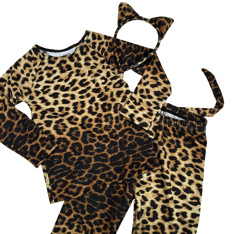 Cheetah Pants Kids - Etsy