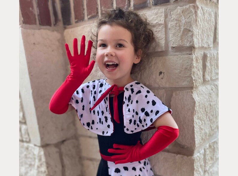 Kids Evil Dog Villain Dalmatian Costume Toddler Dalmatian - Etsy
