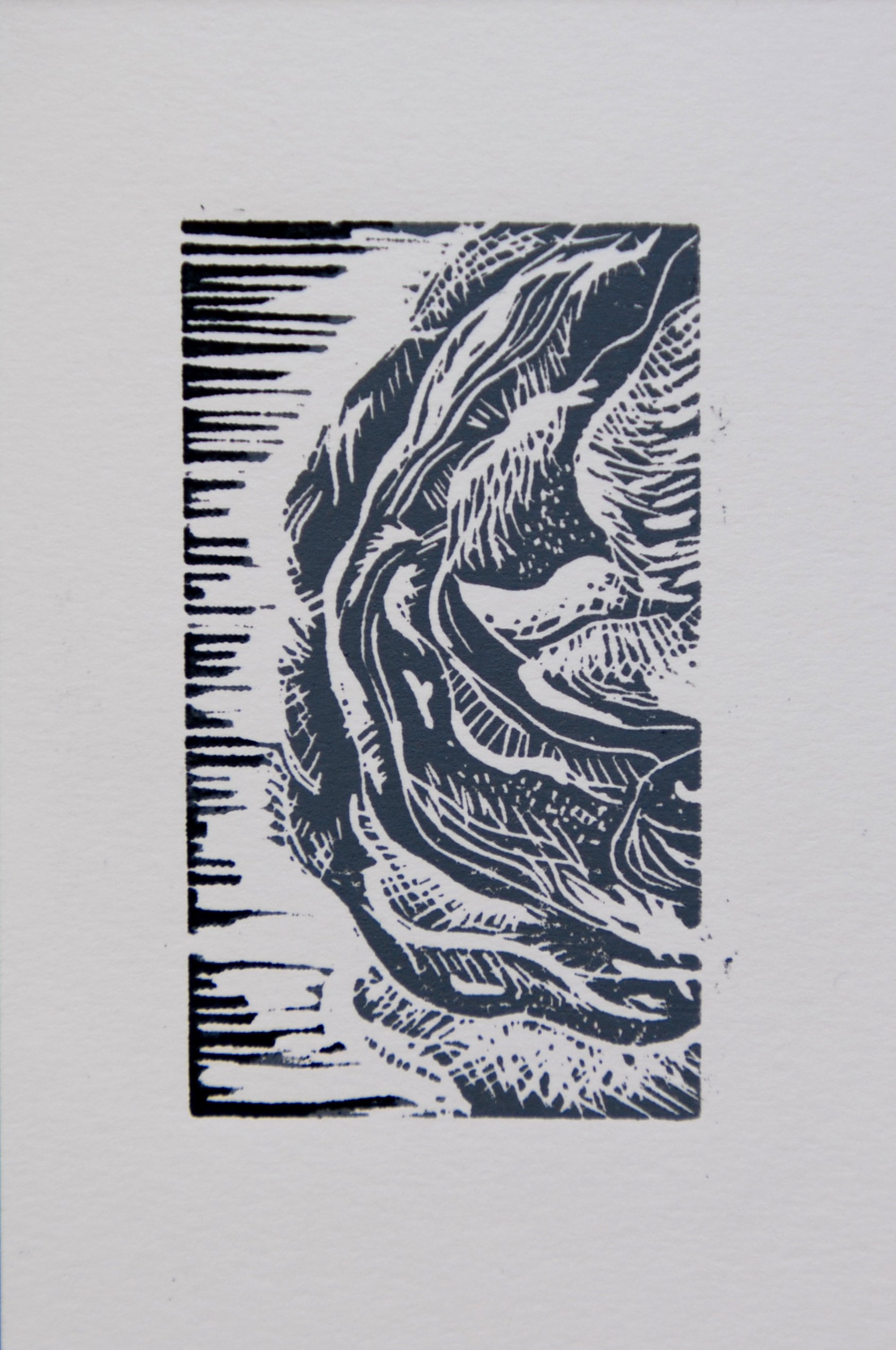 Original Linocut Art Print - Etsy