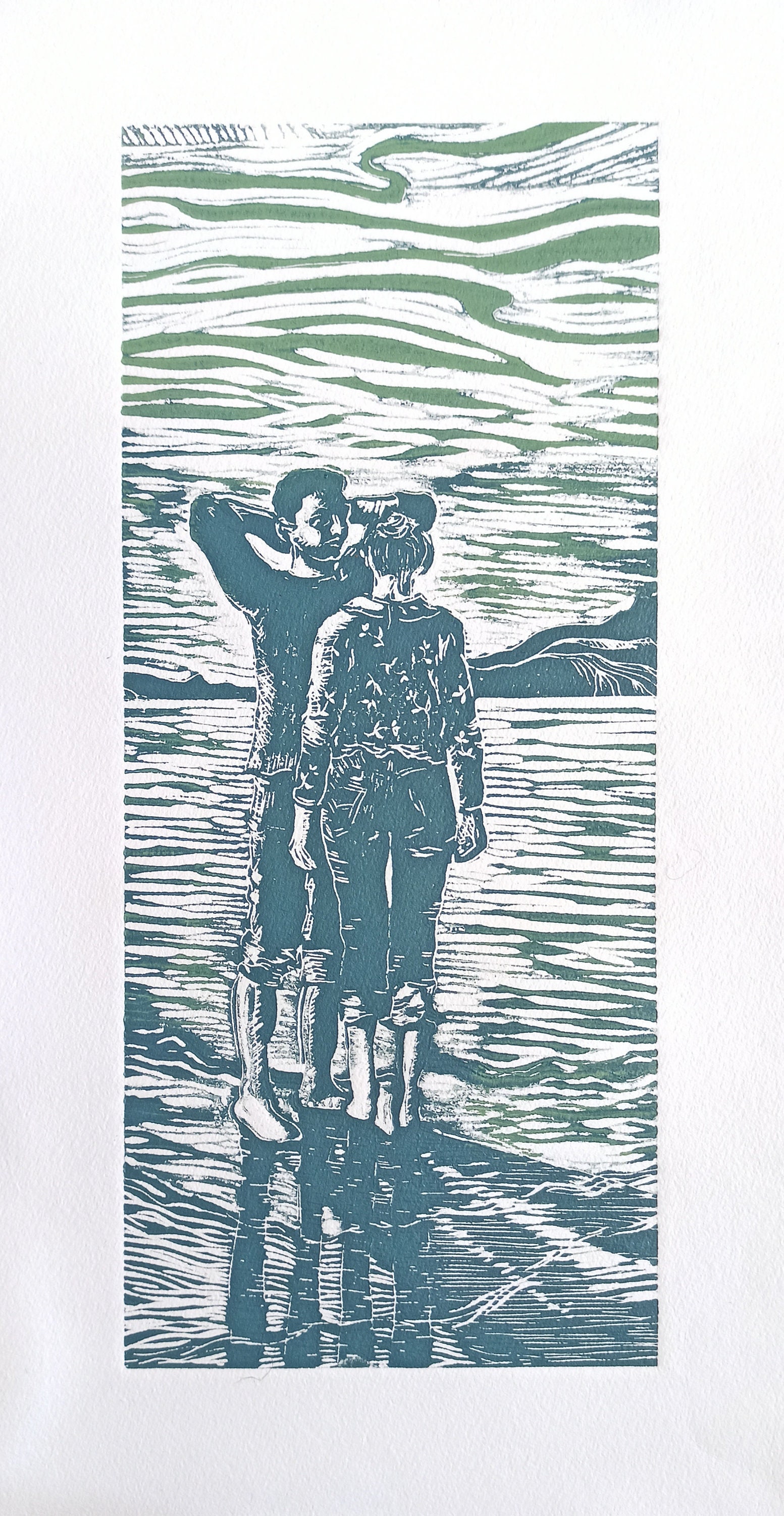 Original Linocut Art Print - Etsy