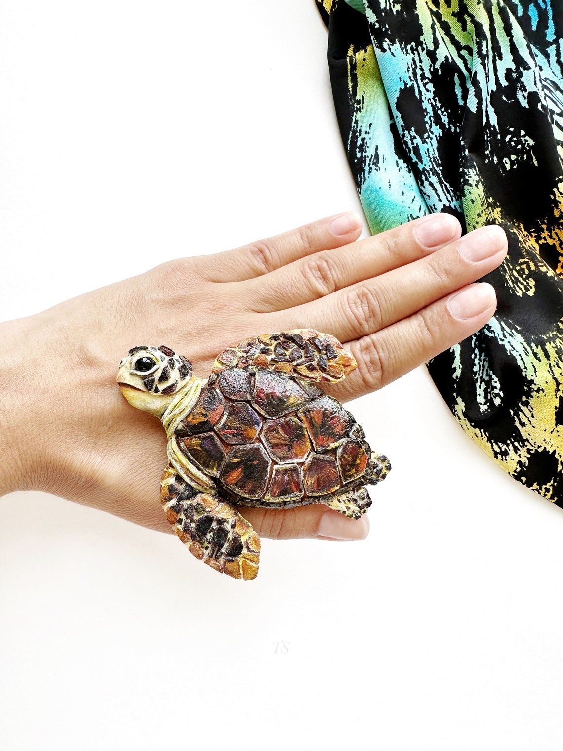 Sea Turtle Gifts Brooch 3d Realistic Jewelry - Etsy