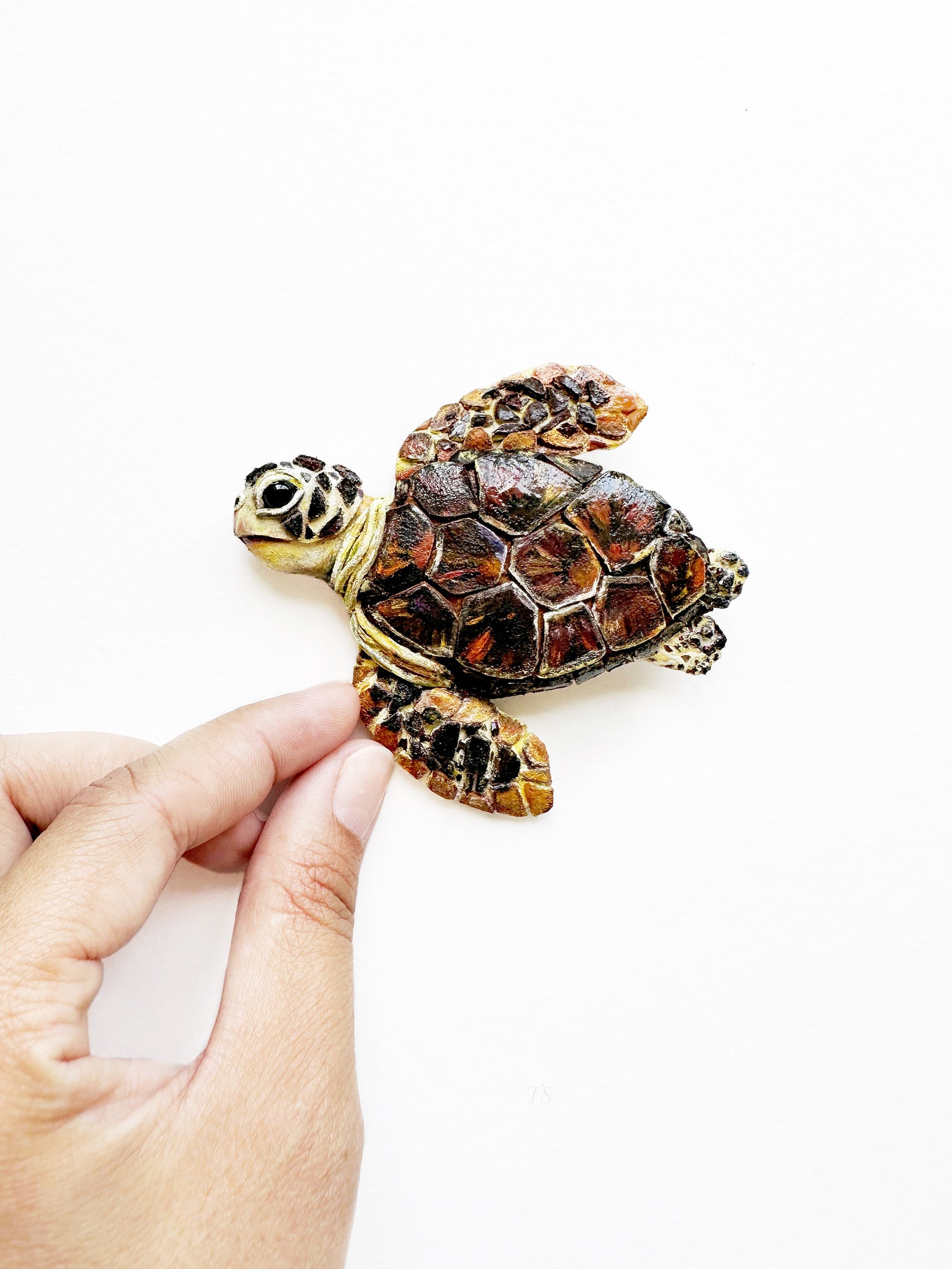 Sea Turtle Gifts Brooch 3d Realistic Jewelry - Etsy