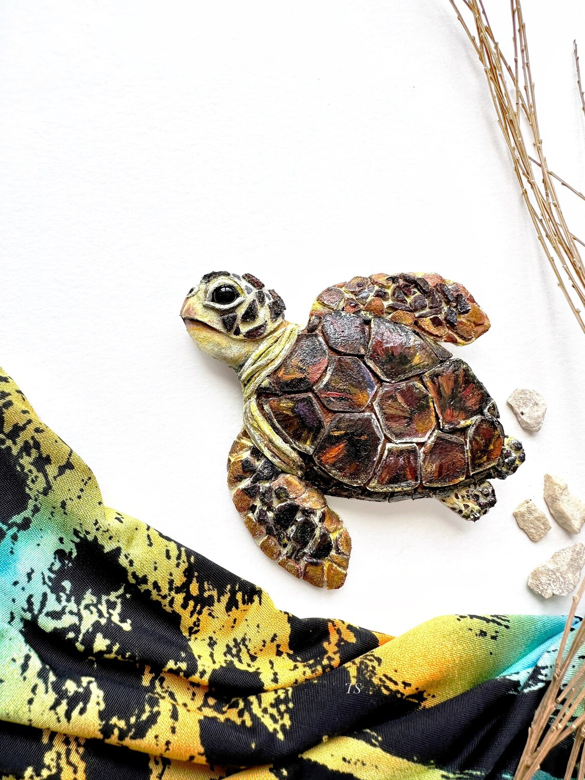 Sea Turtle Gifts Brooch 3d Realistic Jewelry - Etsy