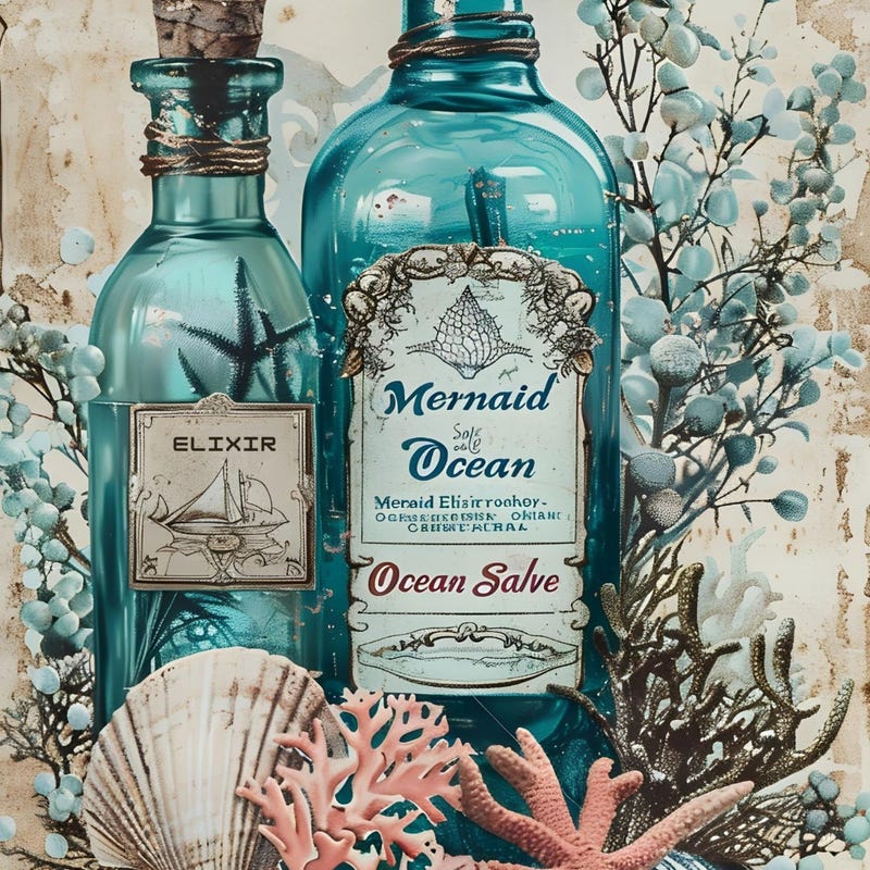 Decoupage Paper Seascape - Etsy