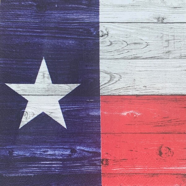Texas Flag Art - Etsy