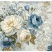 Blue Roses Rice Paper: A3 Floral Decoupage Sheet for Junk Journals - Etsy