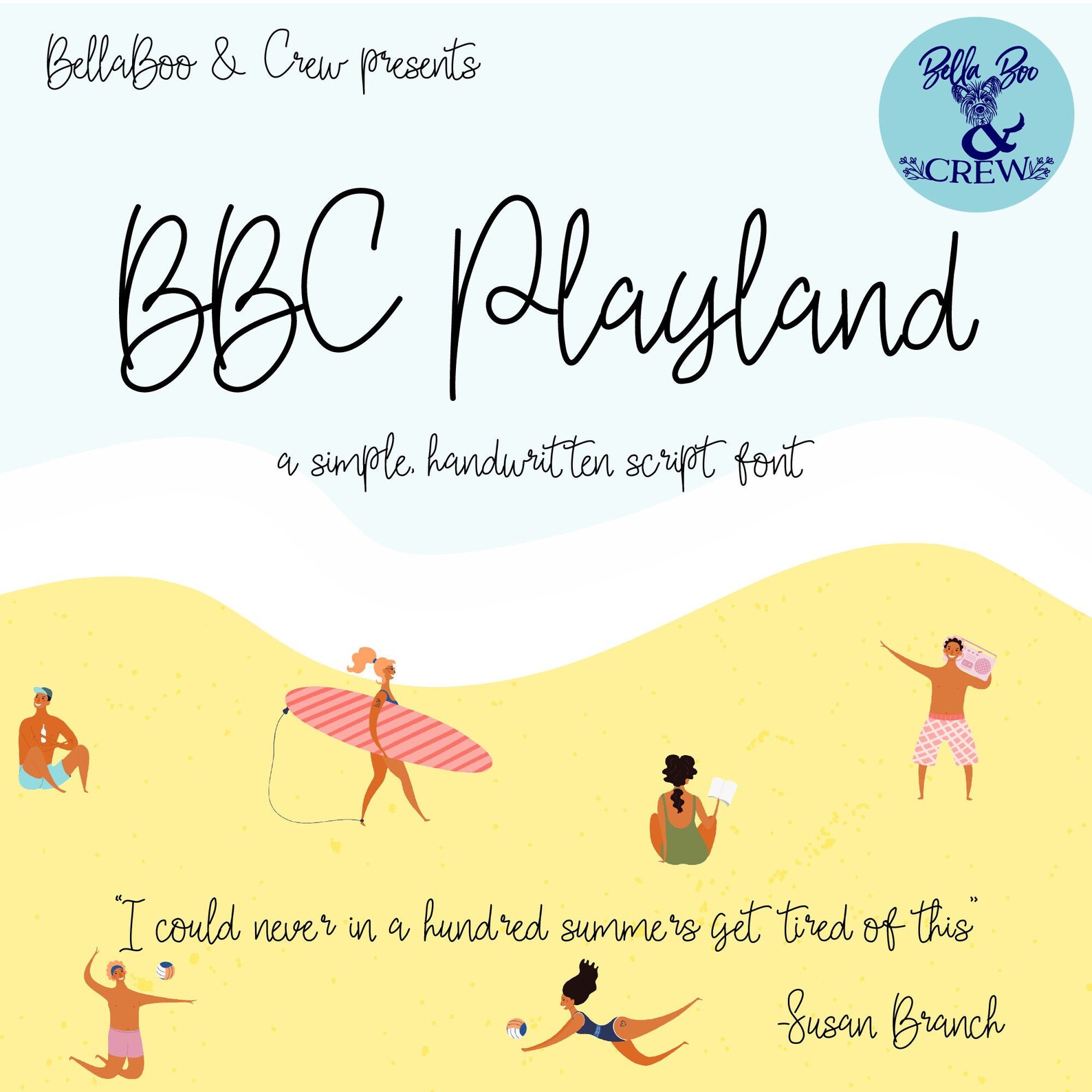 BBC Playland Font OTF TTF Svg Font Web Font Woff Font - Etsy