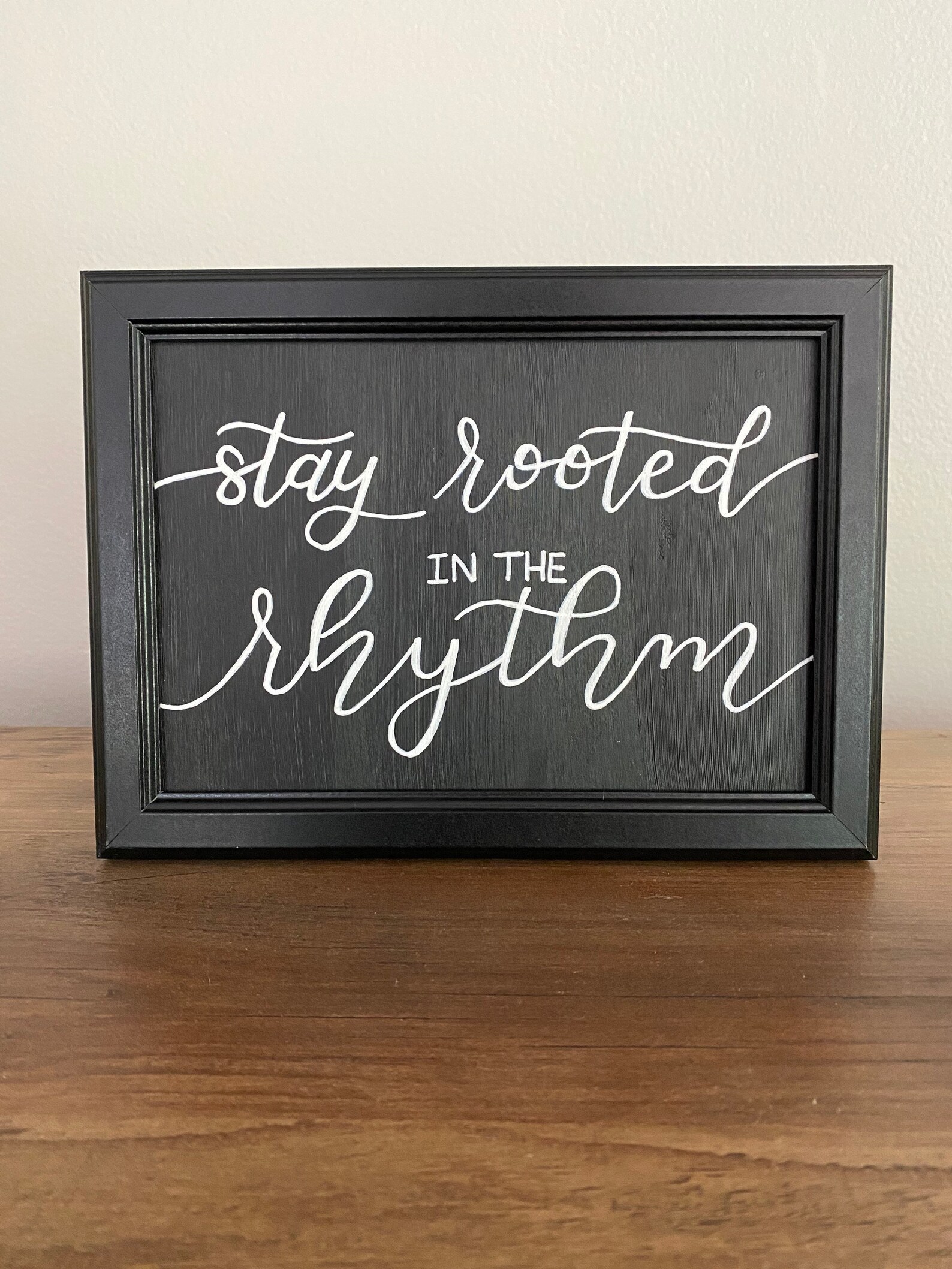 Stay Rooted in the Rhythm | Music Sign | Rhythm Sign | Music Home Decor ...