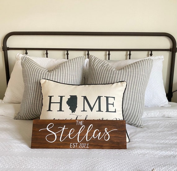 Last Name Est Sign Established Wood Sign Family Last Name - Etsy