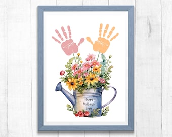 Mother’s Day Handprint Craft, First Mother’s Day Gift From Baby ...