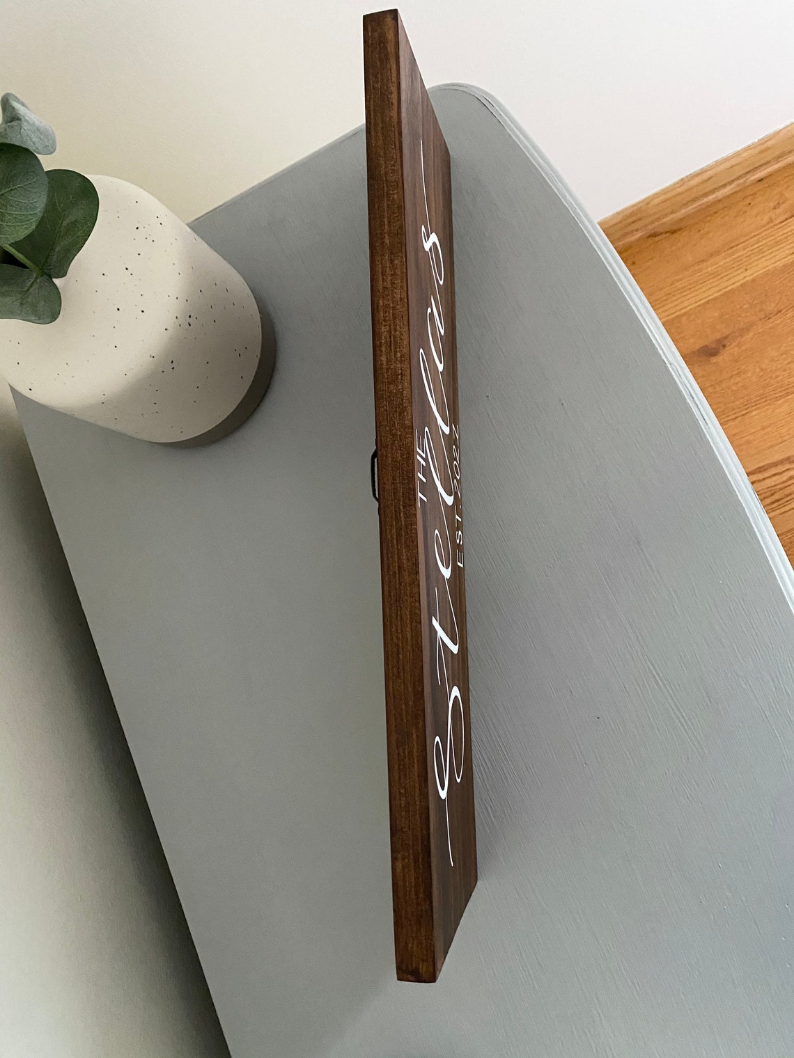 Last Name Est Sign Established Wood Sign Family Last Name | Etsy