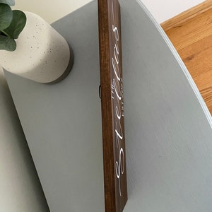 Last Name Est Sign | Established Wood Sign | Family Last Name Sign ...