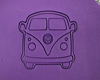 Vintage VW Style Bus Cookie Cutter 4" - Etsy