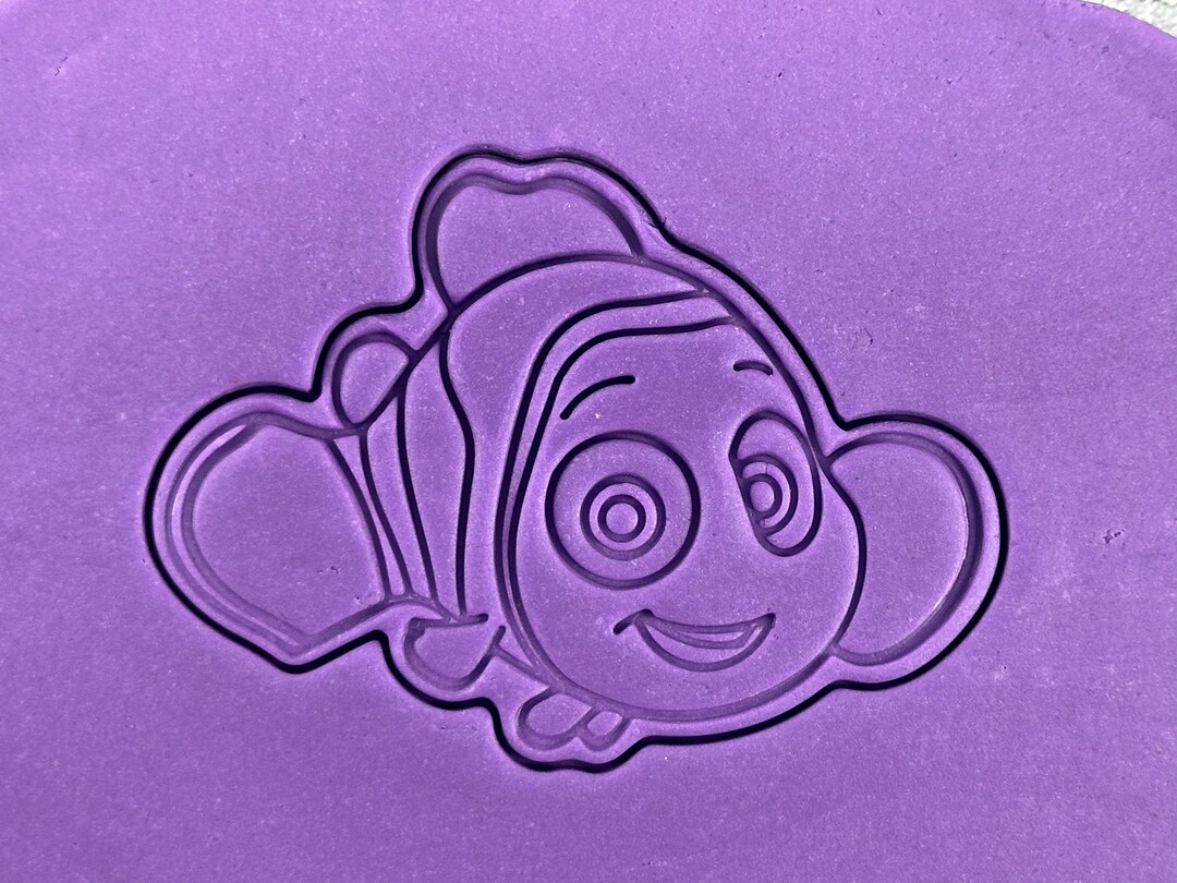Nemo Clownfish Fondant Cookie Cutter 3D Printed - Etsy