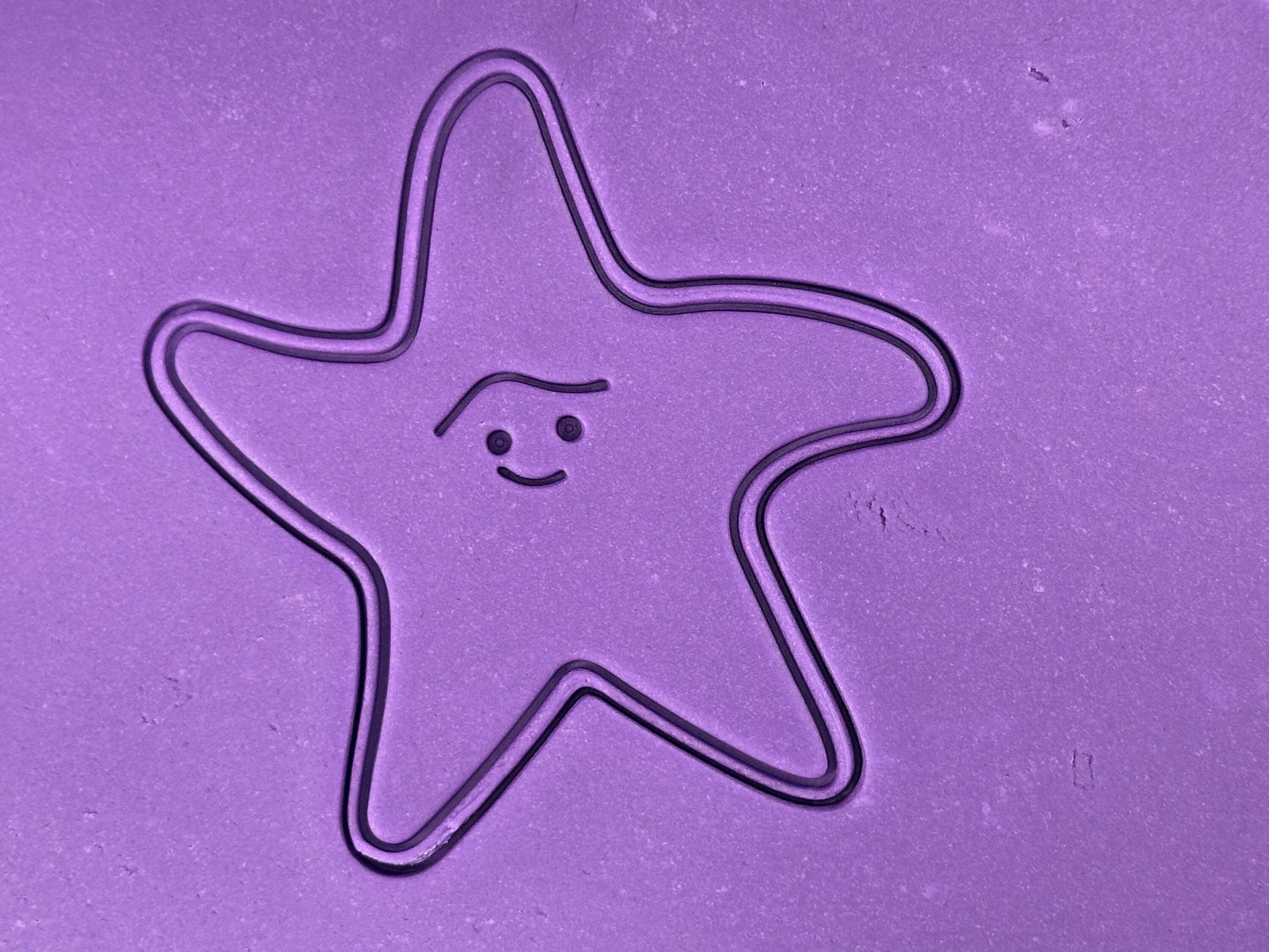 Starfish Peach Finding Nemo Fondant Cookie Cutter 3D Printed - Etsy