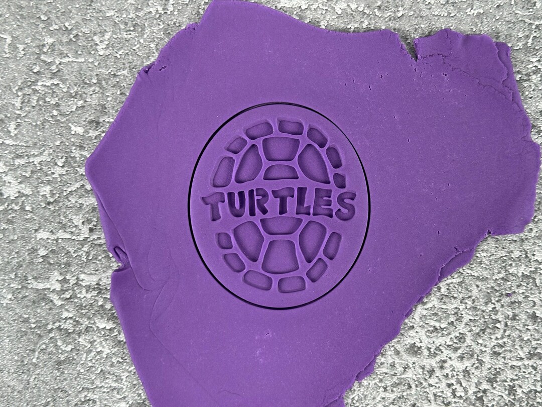 Ninja Turtles Shell Fondant Cookie Cutter 3D Printed - Etsy