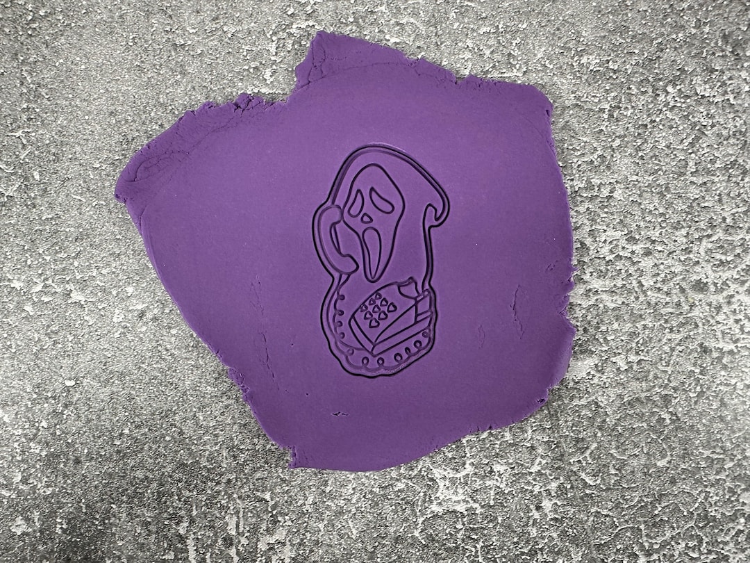 Scream Fondant Cookie Cutter 3D Printed - Etsy