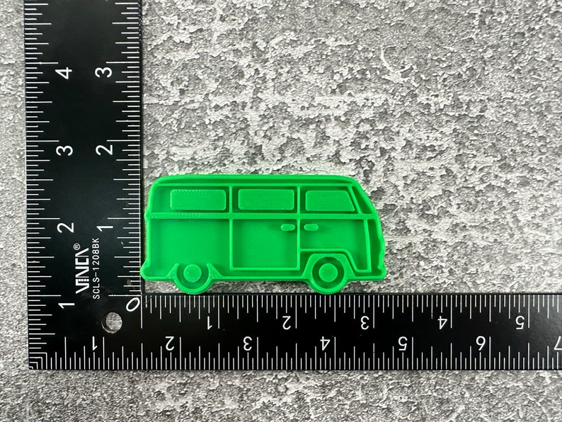Vw Bus Fondant Cookie Cutter 3D Printed - Etsy
