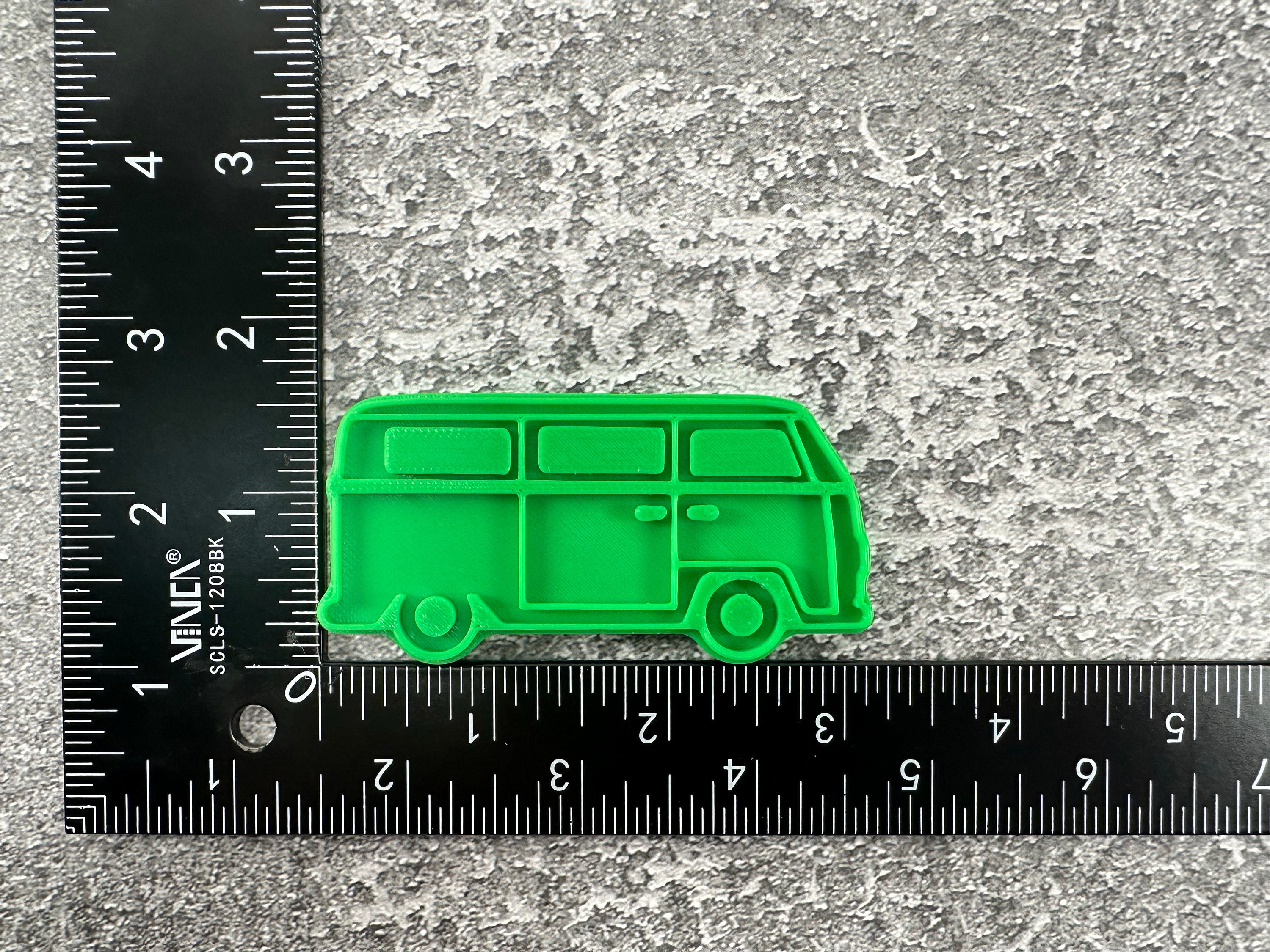 Vw Bus Fondant Cookie Cutter 3D Printed - Etsy
