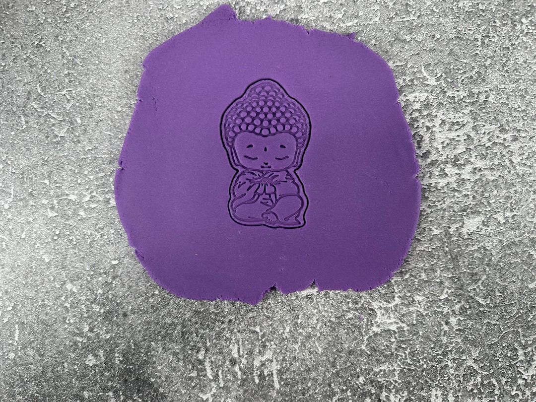 Buddha Cute Fondant Cookie Cutter 3D Printed - Etsy