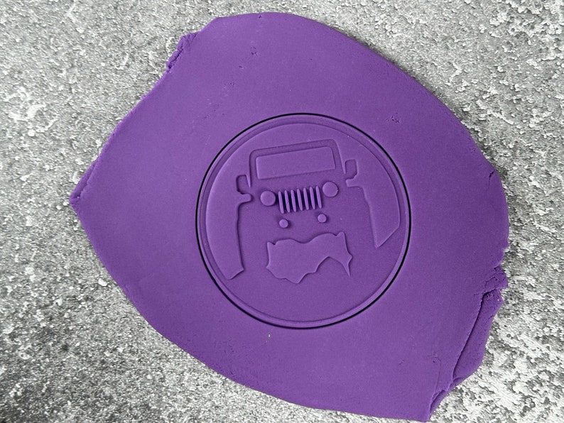 Jeep on Mountain Fondant Cookie Cutter 3D Printed - Etsy