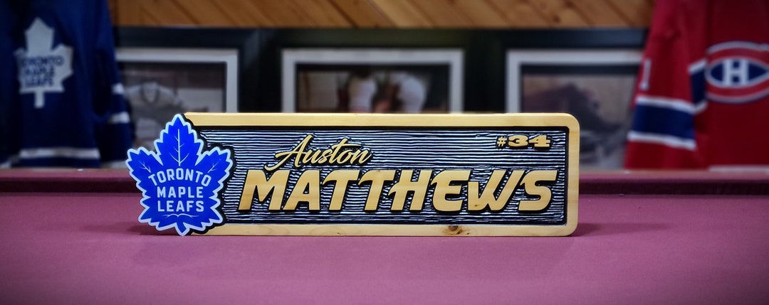 Toronto Maple Leaf's, One of a Kind, Custom, Handcrafted, Cedar, Super ...