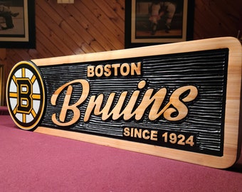 Boston Bruins Team Sign | Etsy