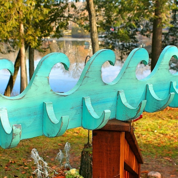 Pool Towel Rack - Etsy