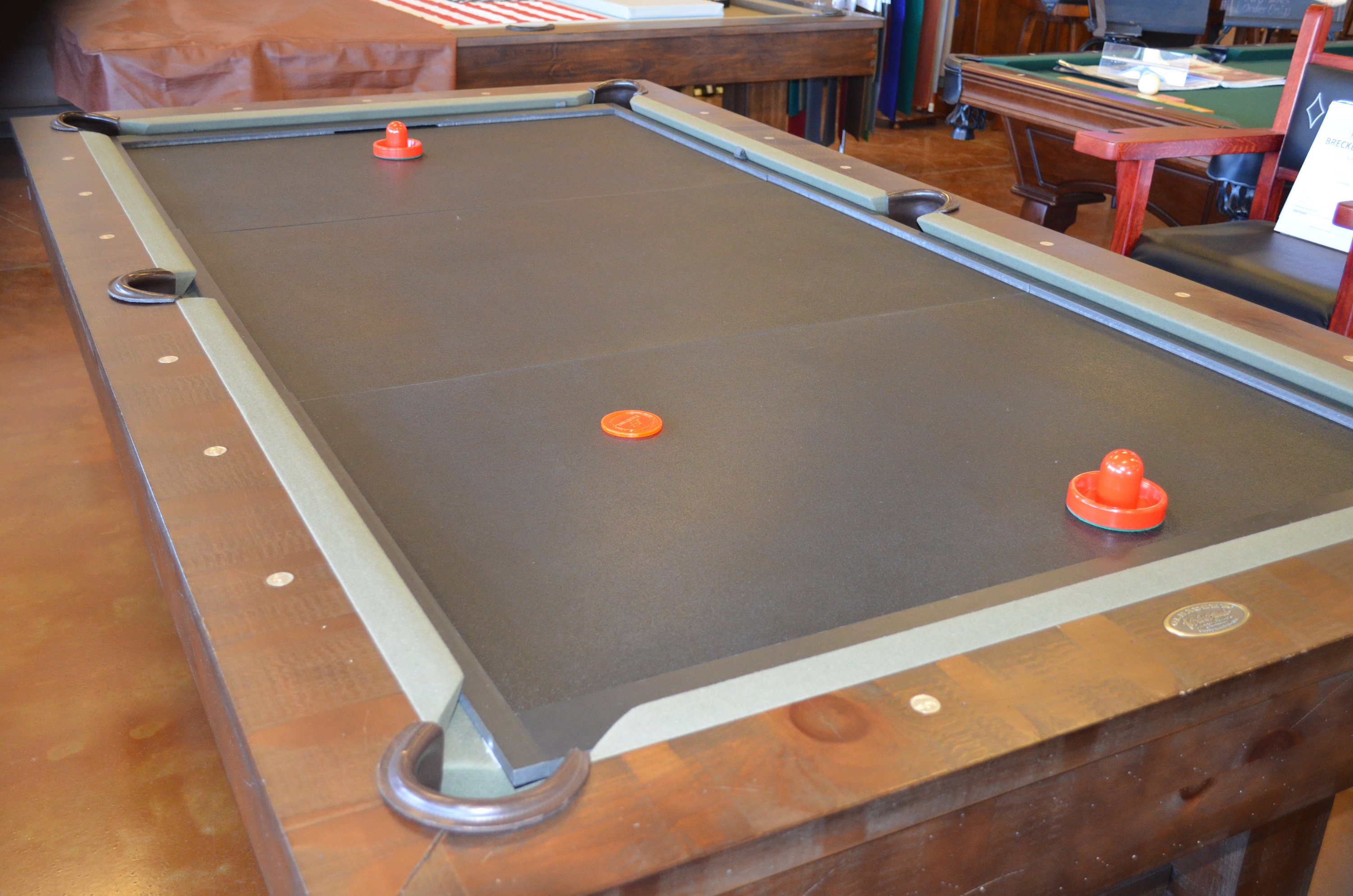 Air Hockey Table Action for Pool Table, Non Electric Airless Hockey ...