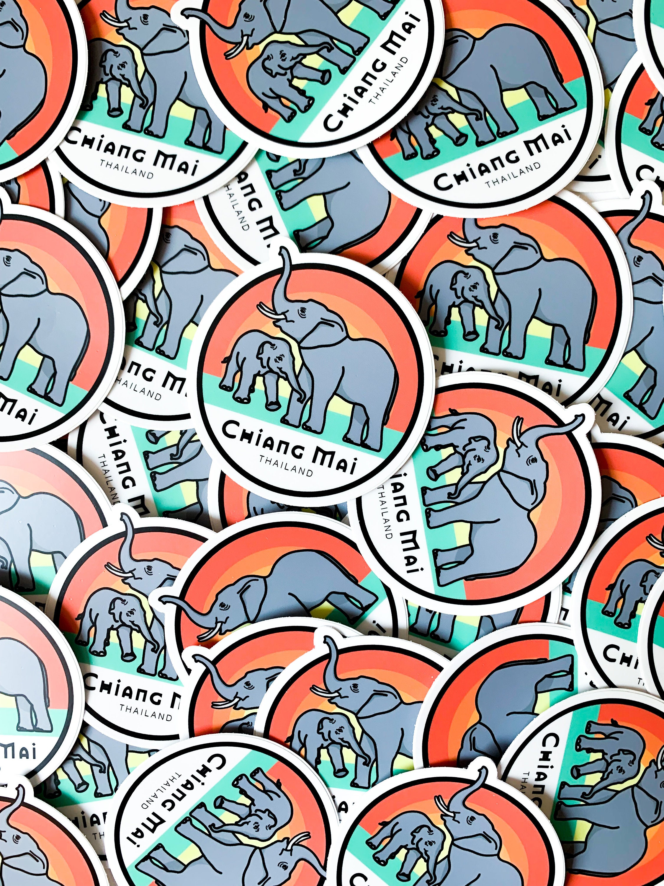 Chiang Mai, Thailand Sticker - Etsy