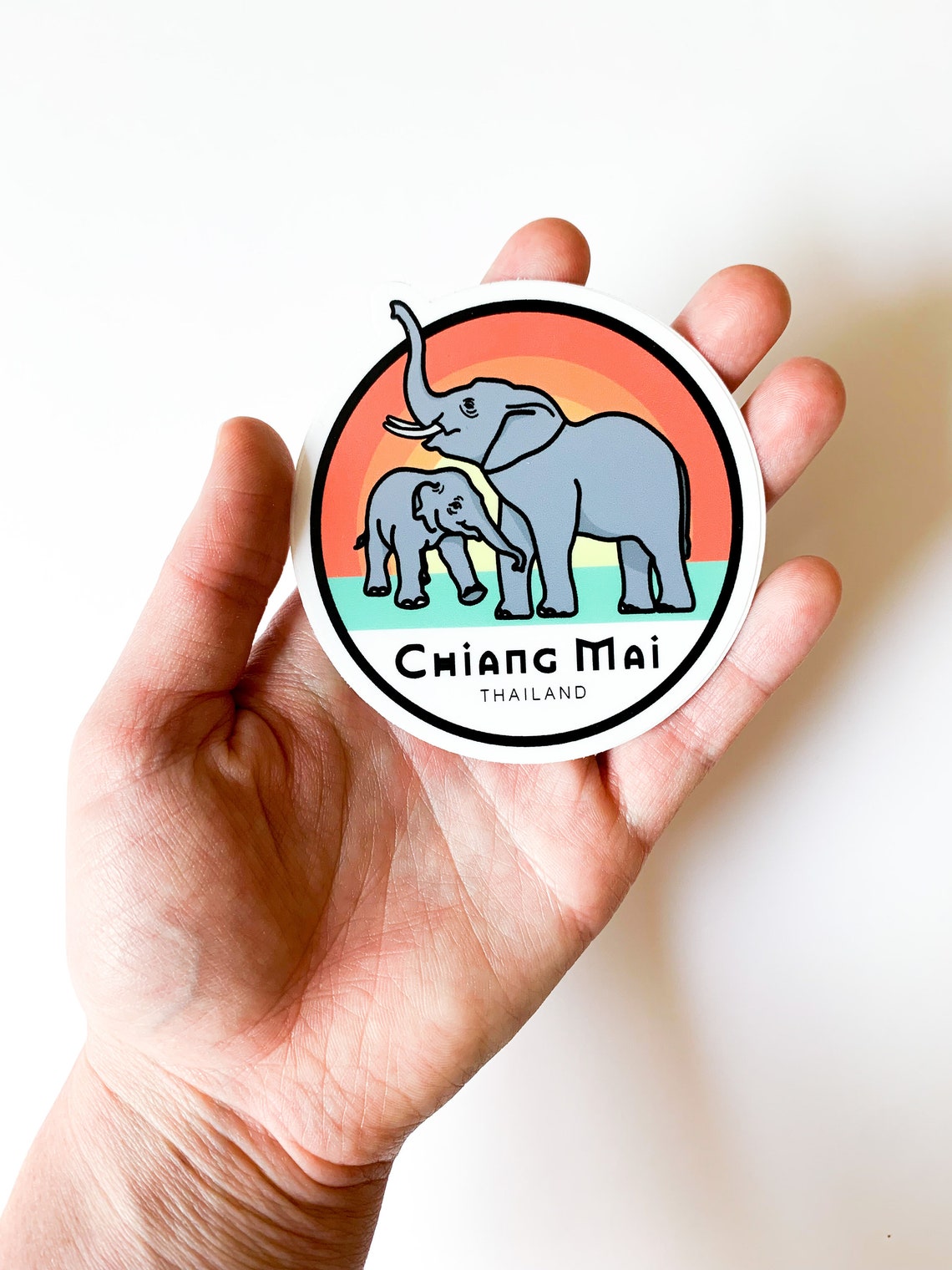 Chiang Mai, Thailand Sticker - Etsy