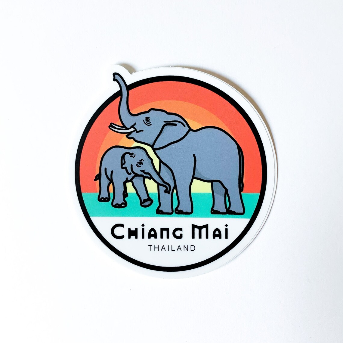 Chiang Mai, Thailand Sticker - Etsy