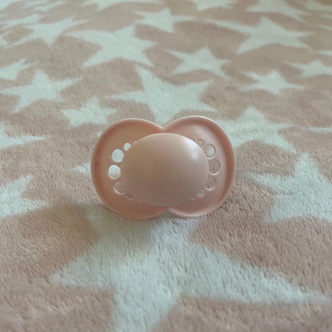 ABDL Modified Pacifier MAM Matte Blank Pink - Etsy