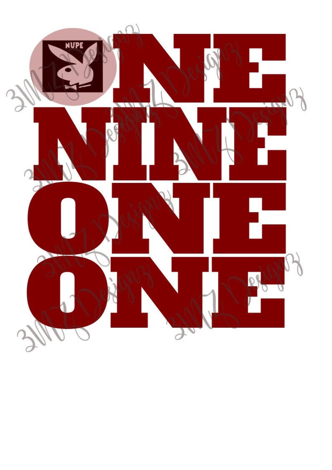 One Nine One One Digital Files - Etsy