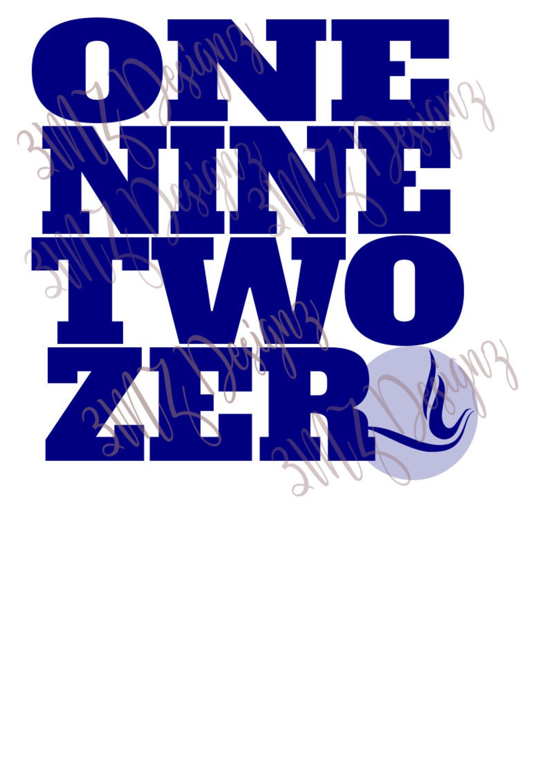One Nine Two Zero Digital File - Etsy