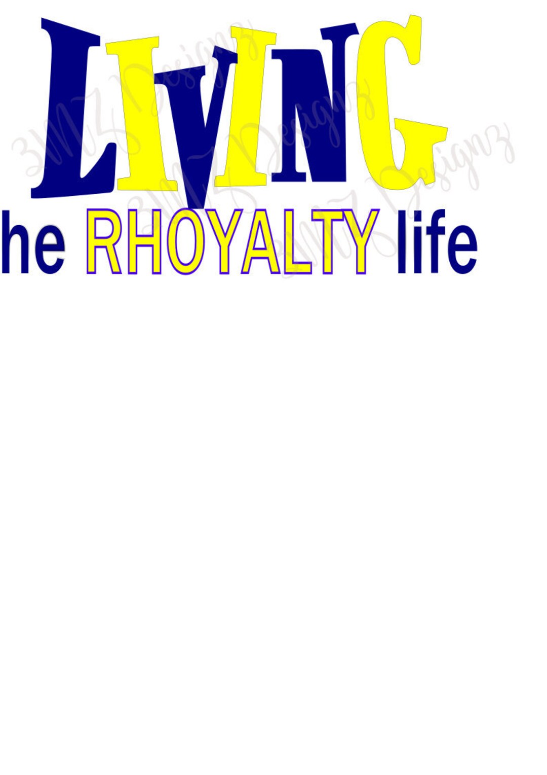 Living the RHOYALTY Life SVG - Etsy