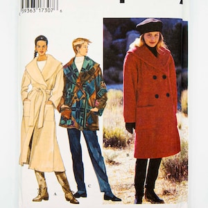Simplicity Sewing Pattern 9823, Vintage Pattern, Misses' Coat, Size XS ...