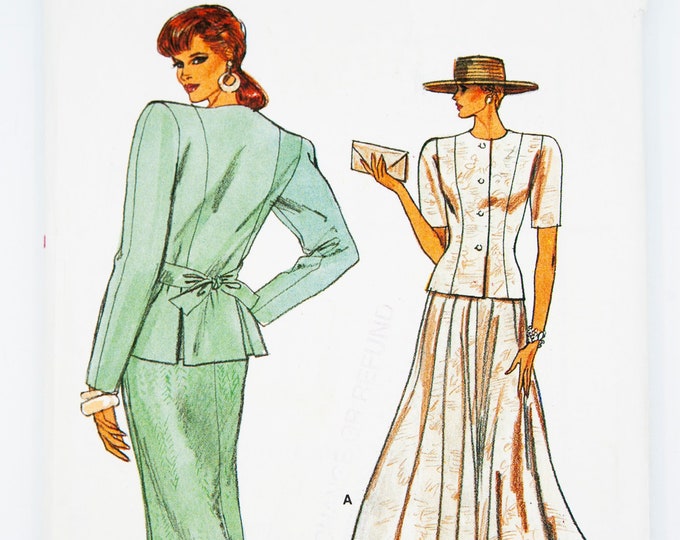 Vogue Sewing Pattern 9931, Easy to Sew, Vintage Pattern, Misses' Top ...