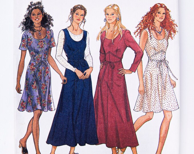 New Look Sewing Pattern 6284, Misses' Dress, Vintage Pattern, Easy to ...