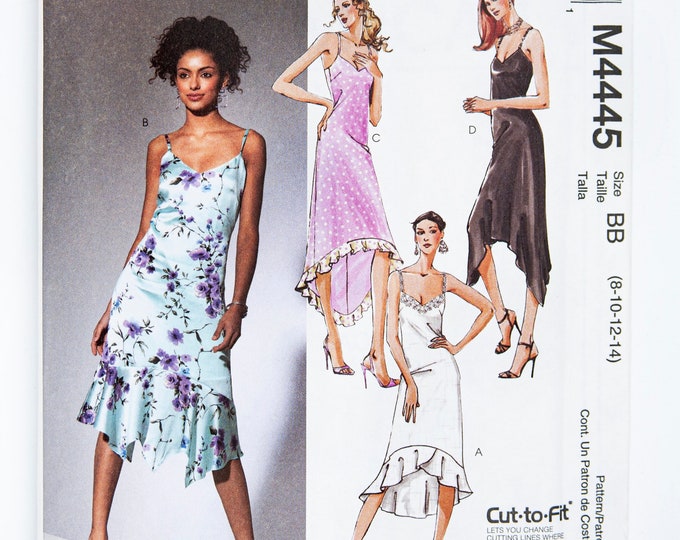 Mccall's Sewing Pattern 4445, Misses' Dress, Size 8-14, UNCUT (factory Folded), Year 2004 - Etsy