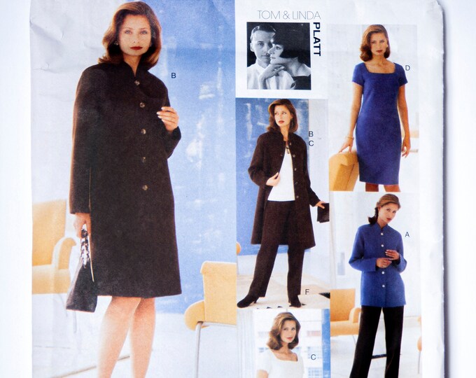 Vogue Sewing Pattern 2027, Misses' Jacket, Top, Skirt, Pants, Dress ...