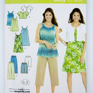 Simplicity Sewing Pattern 3799, Easy to Sew, Misses' Dress/ Tunic ...