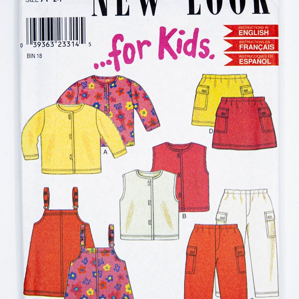 New Look Kids Pattern - Etsy