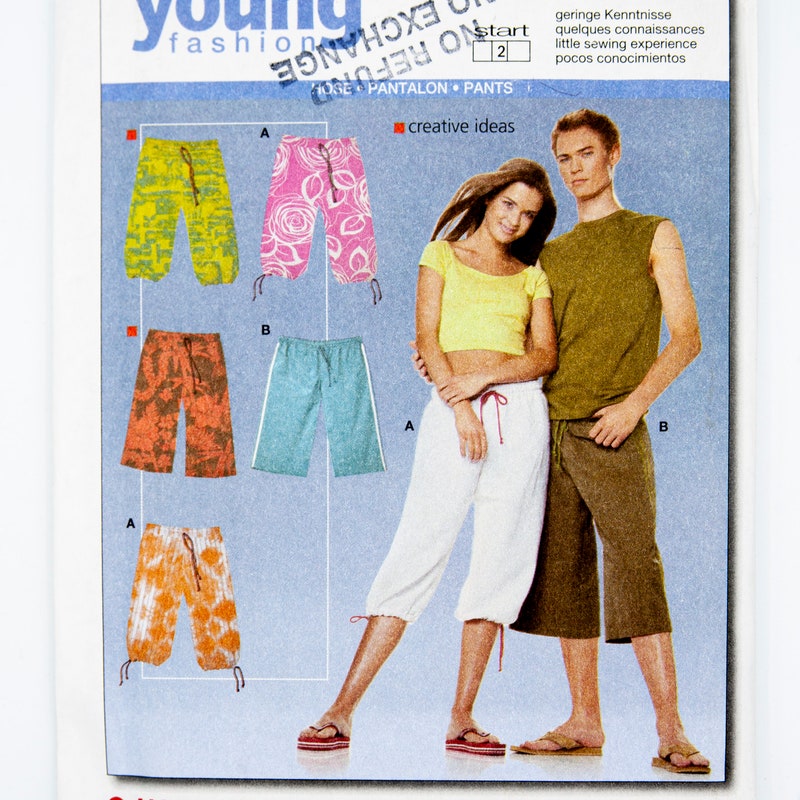 Pantaloon Pattern - Etsy