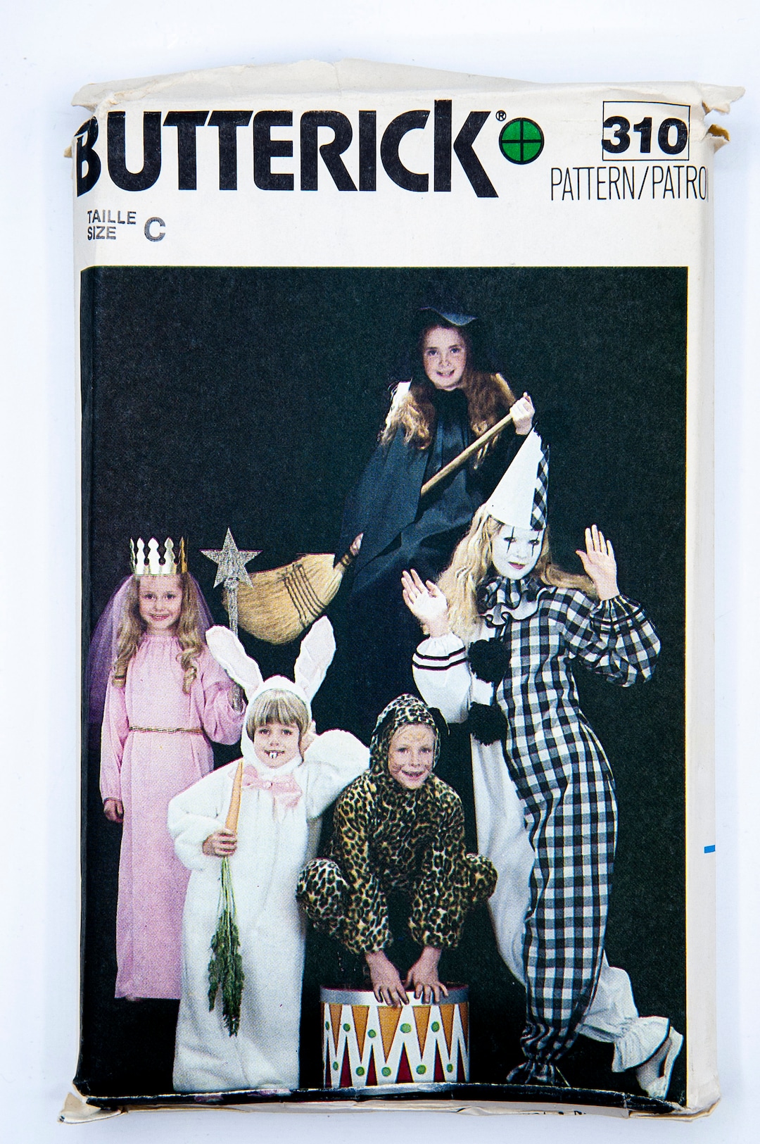 Butterick Costume Sewing Pattern 310 / 3372, Halloween Costume ...
