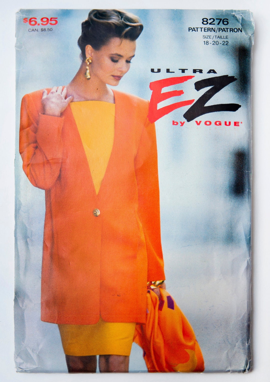 Vogue Sewing Pattern 8276, Vintage Pattern, Misses' Jacket and Dress ...