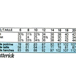 Butterick Sewing Pattern 6747, Vintage Pattern, by Kathryn Conover ...