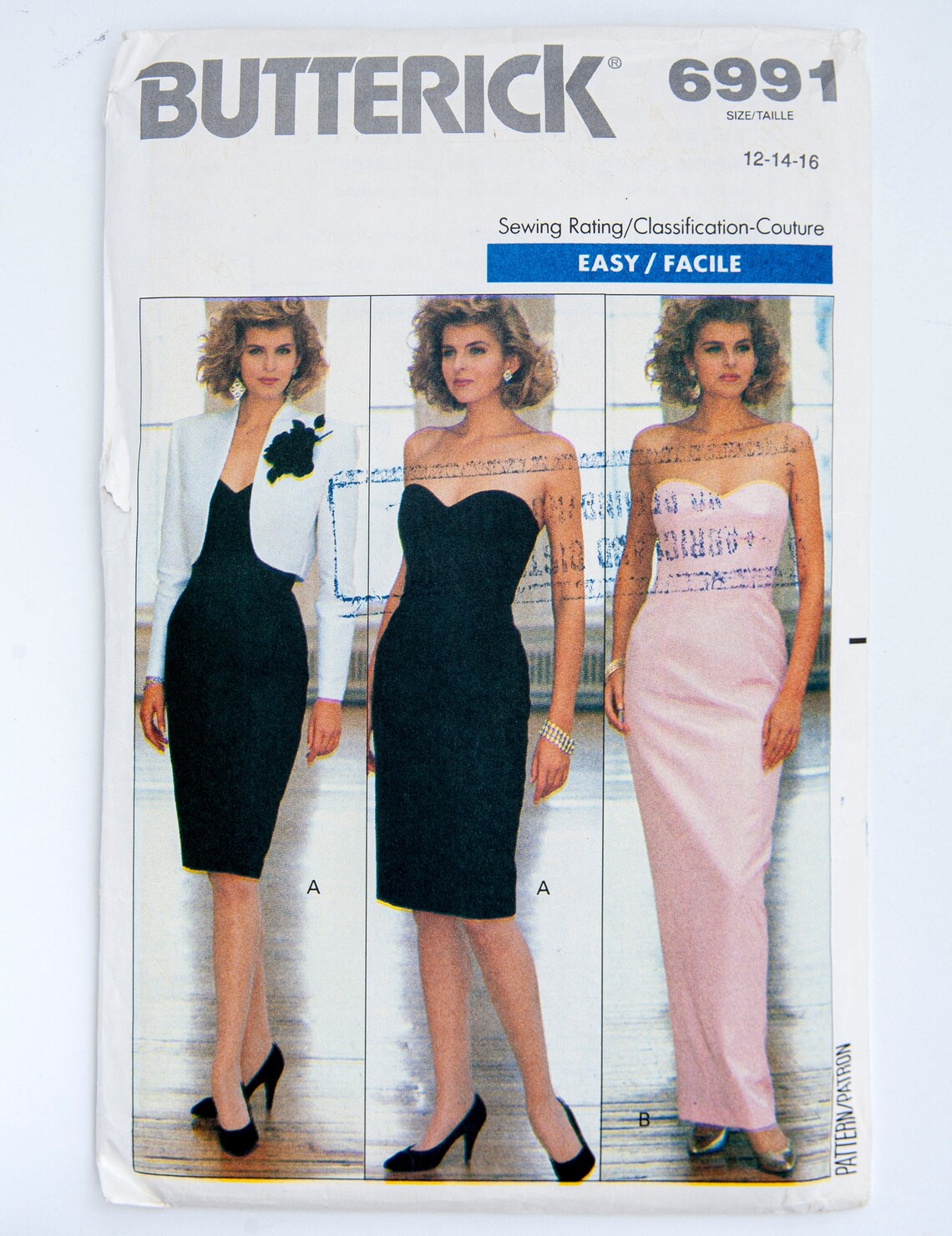 Butterick Sewing Pattern 6991, Misses' Dress, Jacket, Event Dress ...