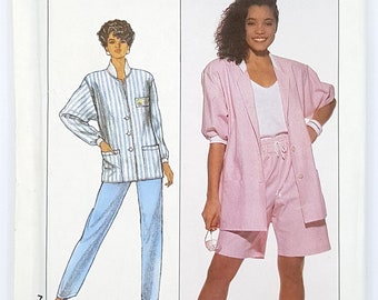 Misses Pants Shorts Unlined Jacket Simplicity 9618 Vintage - Etsy