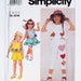 Simplicity Sewing Pattern 7302 Child's Skirt Top - Etsy